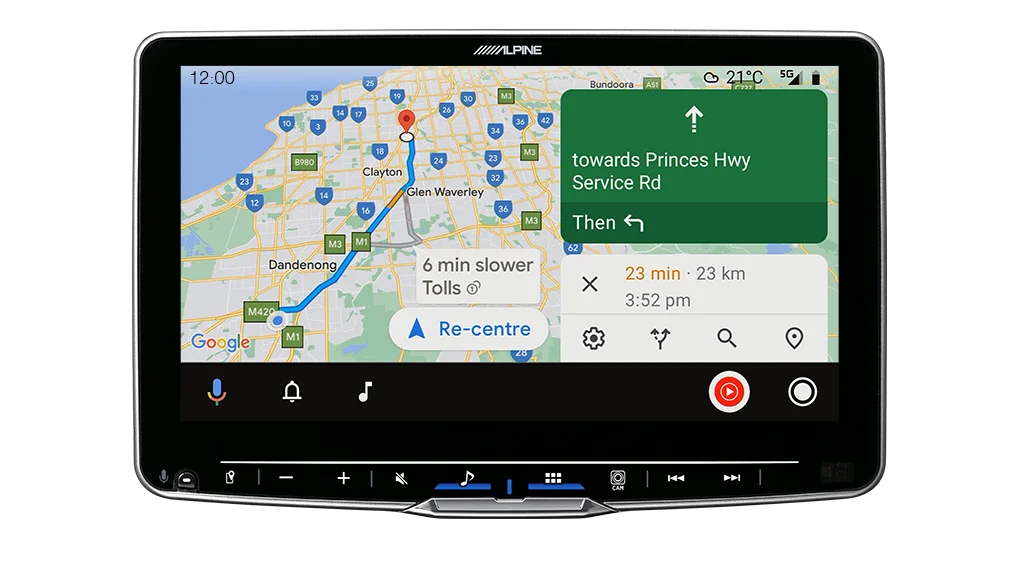 ALPINE ILX-F509AI Halo 9" High-Res Audio Receiver w/ Wireless Apple Ca ...