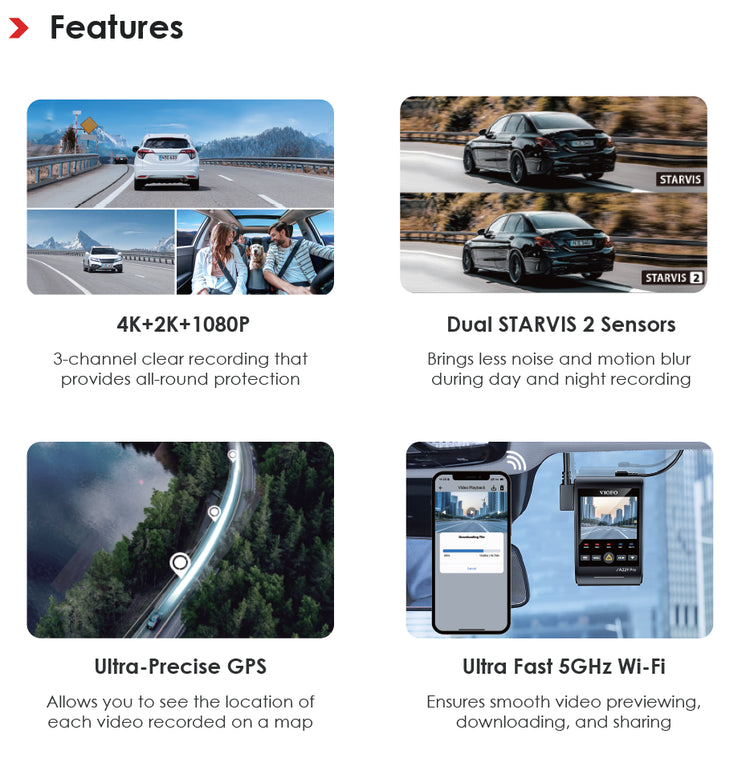 TOYOTA Rav4 2024- VIOFO A229 Pro 2CH Dash Camera – Bendas Installations ...